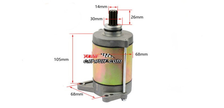CFMoto 500cc CF188 Starter Motor