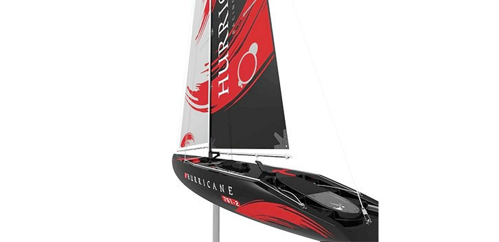 Volantex Racent Hurricane Sail Yacht Boat 1M RTR - V791-2